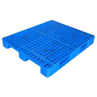 China Large Durable Euro HDPE Material Warehouse Pallet Rack with Anti-slip Rubber Inserted for sale