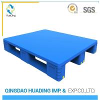 China 1T Dynamic Load HDPE Material Plastic Pallet in Standard Size with 4 Way Forklift Entry for sale