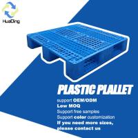 China HDPE Virgin or Regrind Material Heavy Duty Smooth PVC Euro Pallets 1200x800 Antislip for sale