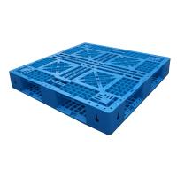 China 1200x1000 Lowes Plastic Pallets Second Hand Dynamic Load 1T Anti-Slip Rubber Inserted for sale