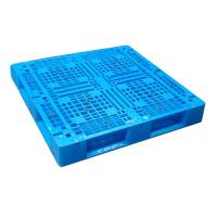 China 1200x1000 Lowes Plastic Pallets Second Hand Dynamic Load 1T Anti-Slip Rubber Inserted for sale