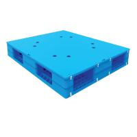 China Euro Pallet 1200x1000 HDPE Heavy Duty Double Faced Plastic Pallets for Free for sale