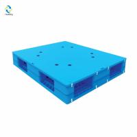 China Euro Pallet 1200x1000 HDPE Heavy Duty Double Faced Plastic Pallets for Free for sale