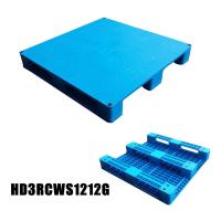 China Customized Industrial Packaging Heavy Duty Solid Deck Plastic Pallet 1200x1000 Food Grade for sale