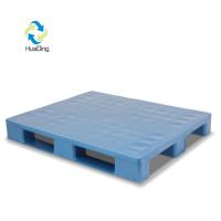 China Single Face Euro Steel Reinforced Plastic Pallets for Hand Lift and Electric Forklift for sale