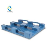 China Single Face Euro Steel Reinforced Plastic Pallets for Hand Lift and Electric Forklift for sale