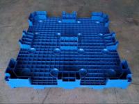 China 16kg Unit Weight Plastic Double Faced 4-WAY Bucket Pallet for 5 Gallon Water Bottles for sale