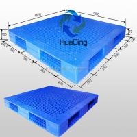 China Blue Heavy-Duty Double-Faced Plastic Pallet 1500*1500mm for Heavy-Duty Applications for sale