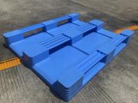 China 1200x1000 Heavy Duty Euro Plastic Pallet with Customized Logo and High Load Capacity for sale