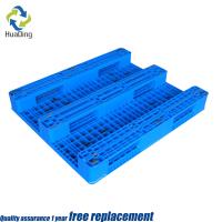 China Raw Material HDPE or PP 1200x1000 Plastic Pallet Durable Euro Perforated Face Design for sale