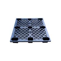 China Euro Pallet 4-Way Entry Type 9 Feet HDPE Plastic Pallet for International Transport for sale