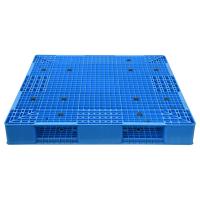 China Customized Logo Double-Sided Grid Plastic Pallets for Shipping in Single Faced Style for sale