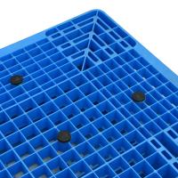 China Customized Logo Double-Sided Grid Plastic Pallets for Shipping in Single Faced Style for sale