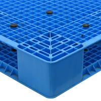 China Customized Logo Double-Sided Grid Plastic Pallets for Shipping in Single Faced Style for sale