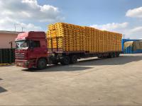 China Metal Reinforced Euro Plastic Pallet for Racking Dynamic Load 1.5T and Racking Load 1.2T for sale