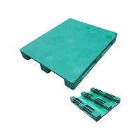 China 23kg/pcs Euro Hygienic Heavy Duty Flat Racking Plastic Pallet with Steel Reinforcement for sale