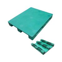 China 23kg/pcs Euro Hygienic Heavy Duty Flat Racking Plastic Pallet with Steel Reinforcement for sale