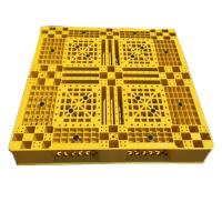 China Stackable Pallets 1200*1000 HDPE Plastic Pallet for Heavy-Duty Applications for sale