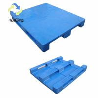 China HUADING 1200*1000 Heavy Duty Euro Size Plastic Pallet Durable HDPE/PP Material 22.72kg for sale