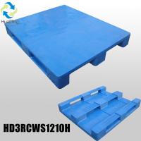 China HUADING 1200*1000 Heavy Duty Euro Size Plastic Pallet Durable HDPE/PP Material 22.72kg for sale