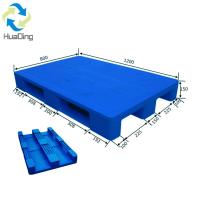 China Recyclable HUADING 1200*800 Single Faced Style Euro Plastic Pallet for sale