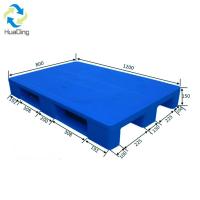 China Recyclable HUADING 1200*800 Single Faced Style Euro Plastic Pallet for sale
