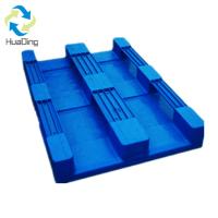 China Recyclable HUADING 1200*800 Single Faced Style Euro Plastic Pallet for sale