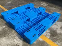 China HUADING 1000*1000 Bunnings PVC Plastic Pallets Entry Type 4-Way 1000*1000 165mm Bunnings for sale