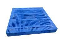 China Euro Pallet 1200*1200 Recycled Heavy Duty Double Faced Plastic Pallets Entry Type 4-Way for sale