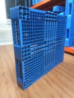 China Euro Pallet 1200*1200 Recycled Heavy Duty Double Faced Plastic Pallets Entry Type 4-Way for sale
