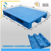 China Large Plastic Pallet 1200*800mm in Blue for Heavy Duty Storage and Stacking Needs for sale