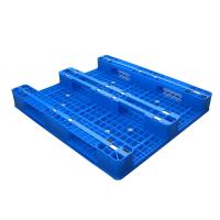 China 1200*1000 HDPE Plastic Pallets for Printing Industry Single Faced and 6 T Static Load for sale