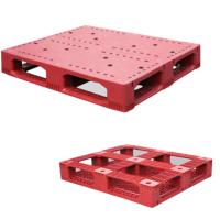 China HUADING 1200*1000 Euro Plastic Pallet Racking Load 0.5T for Easy Storage and Transport for sale