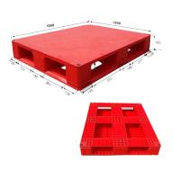 China HUADING 1200*1000 Euro Plastic Pallet Racking Load 0.5T for Easy Storage and Transport for sale