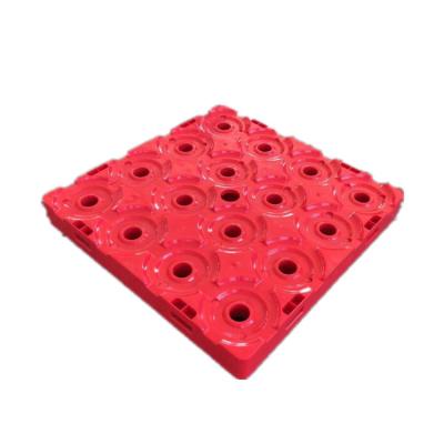 China 300PCS/40HQ HUADING 16 Bottles Per Layer Water Bucket Plastic Pallet Entry Type Not for sale