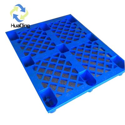China Customer Logo HUADING Light Plastic Pallet for Forklift Single Faced and Durable for sale