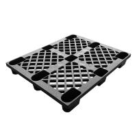 China Customer Logo HUADING Light Plastic Pallet for Forklift Single Faced and Durable for sale