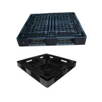 China HUADING Heavy Duty Recycled Plastic Pallet for Warehouse Storage Open Deck Design for sale