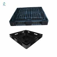 China HUADING Heavy Duty Recycled Plastic Pallet for Warehouse Storage Open Deck Design for sale