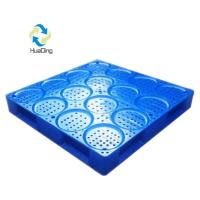 China HUADING Sale 5 Gallon Cans Water Pallet Blue 4-Way Entry Type Water Bottle Pallet for sale