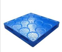 China HUADING Sale 5 Gallon Cans Water Pallet Blue 4-Way Entry Type Water Bottle Pallet for sale