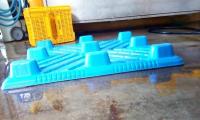 China HUADING 9 Feet Nestable Industrial Pallets for Logistic Transport in Customized Color for sale