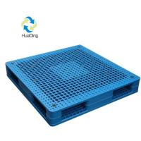 China HUADING 1200*1000 Large Stackable Double Sides HDPE Plastic Pallet Double Faced Style for sale