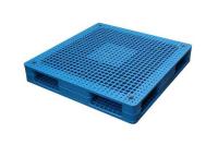 China HUADING 1200*1000 Large Stackable Double Sides HDPE Plastic Pallet Double Faced Style for sale