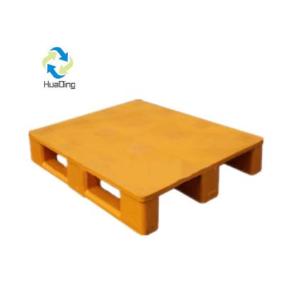 China Antislip HUADING Three Skids EU HDPE 1200*800mm Plastic Pallet in Requested Color for sale