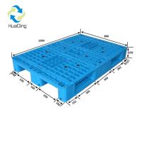 China EU Size Heavy Duty Plastic Pallet with Labeling Options Depending on Volume for sale