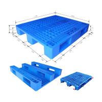China 14.6kg HUADING 4-Way Grid Plastic Pallet Moisture Proof Static Load 6T for Logistics for sale