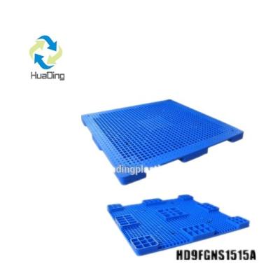 China HUADING Direct Plastic 1500*1500mm HDPE EU 9 Runner Injection Pallets for 4000kg Loading for sale