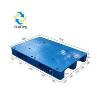 China 4 Way Entry Single Faced Other Style EU Plastic Pallet for Conductive Storage Solution for sale