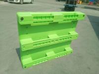 China 1500kg Dynamic Load Industry Pallet HUADING ISO 9001/14001 Single Face Steel Reinforced EU HDPE Plastic Pallet for sale